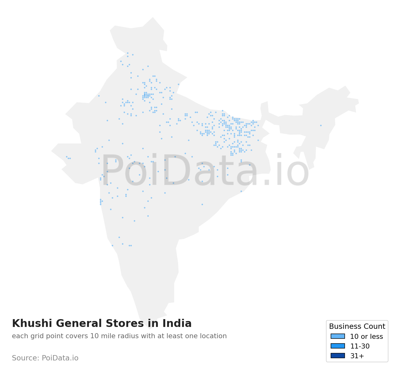 List of Khushi General Store Locations in India